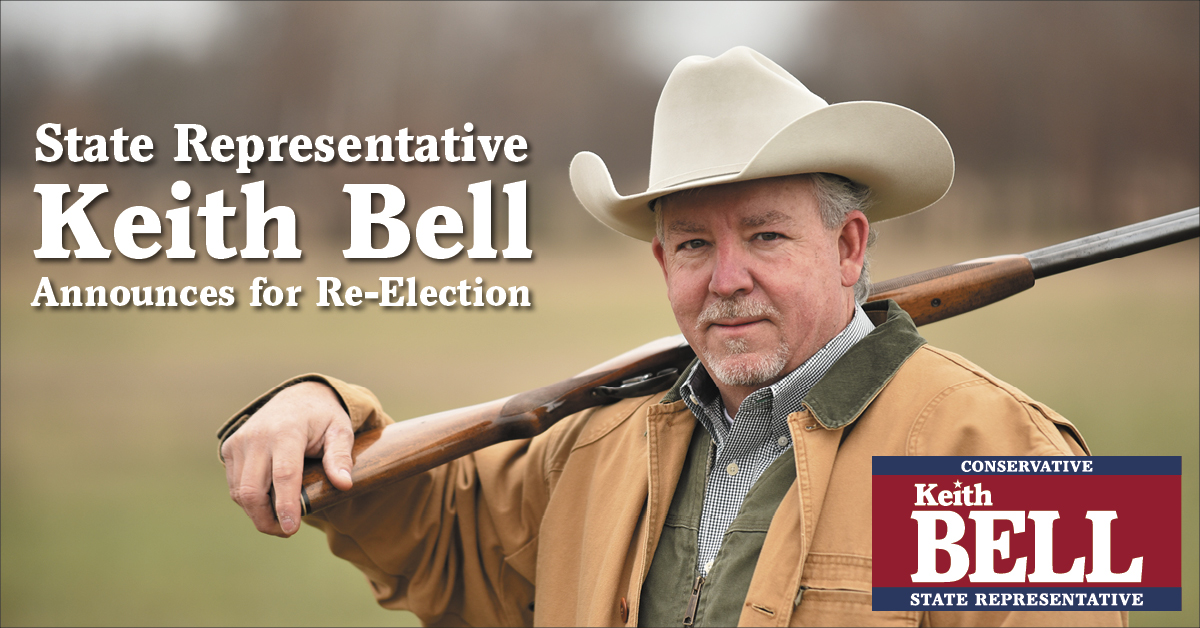 State Representative Keith Bell Announces for Re-Election - Keith Bell ...